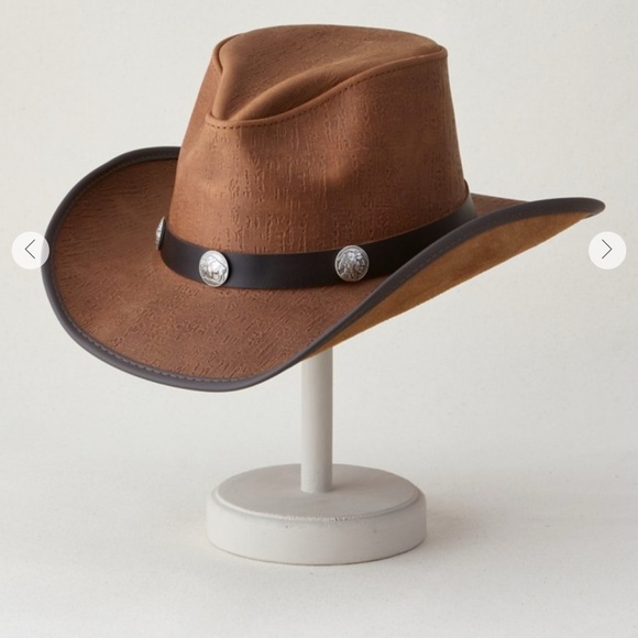 Overland | Accessories | Overland Leather Renegade Cowboy Hat | Poshmark